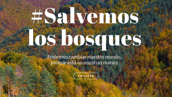 Salvemos los bosques | Genially