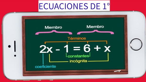 ECUACIONES 1° y 2° | Genially