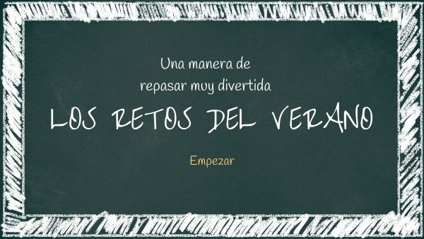RETOS DEL VERANO