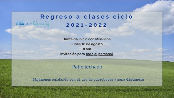 Invitación Kick off Miss Iona