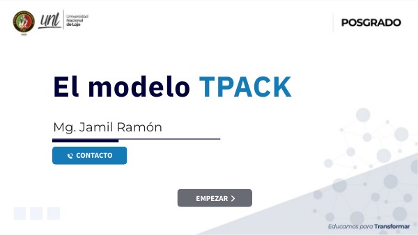 Modelo TPACK | Genially