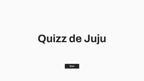 Quiz Juju