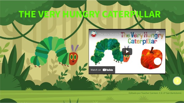 THE VERY HUNGRY CATERPILLAR | Genially