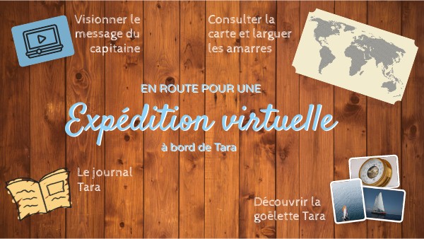 Suivre notre expédition virtuelle | Genially