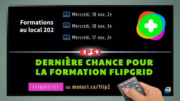 Flipgrid - pub EPSJ 2e chance