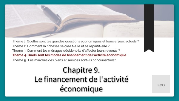 Economie - Chapitre 9
