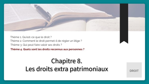 Droit - Chapitre 8 | Genially