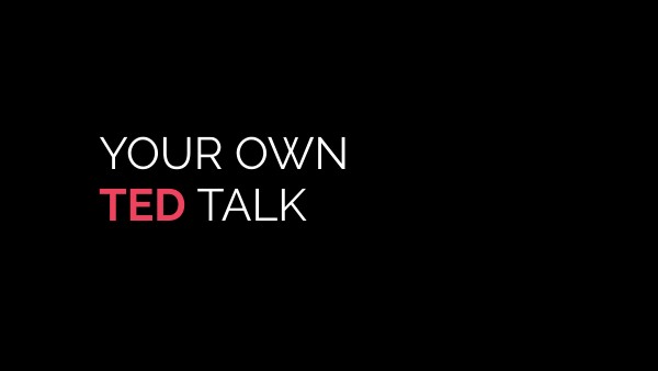 your own ted talk | Genially