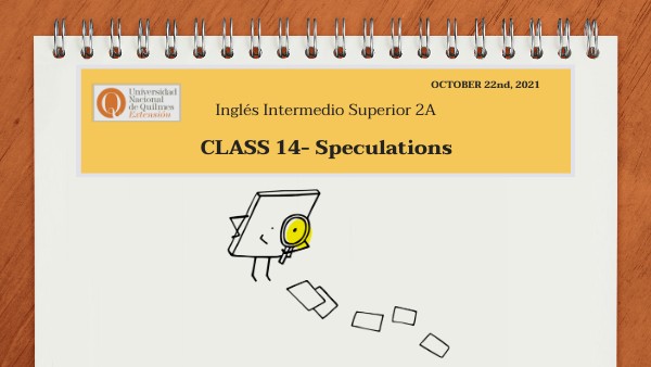 Class 14- October 19th | Genially