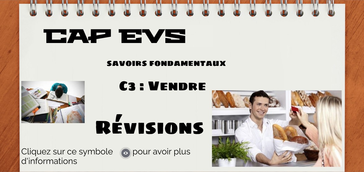 CAP EVS : révision c3 vendre | Genially