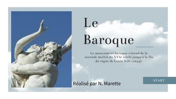 le baroque | Genially