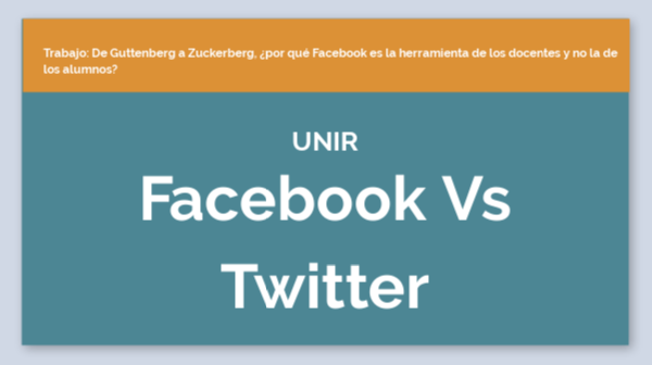 facebook Vs Twitter | Genially