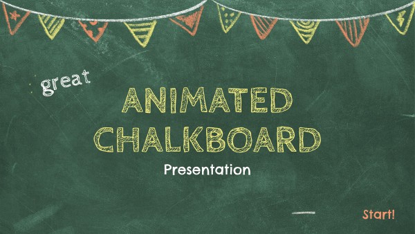 ANIMATED CHALKBOARD PRESENTATION | Genially
