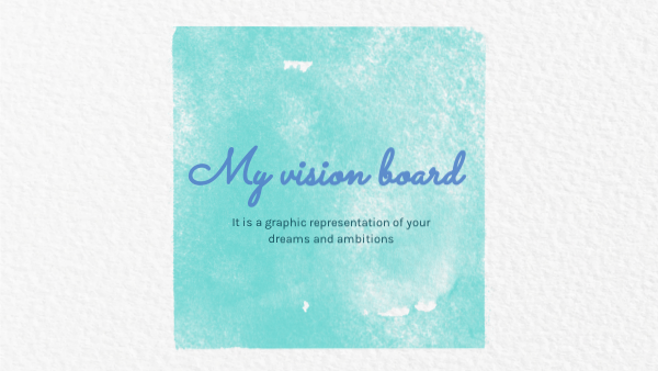 My vision board | Genially