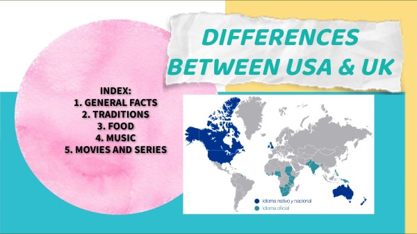 DIFFERENCES BETWEEN US AND UK | Genially
