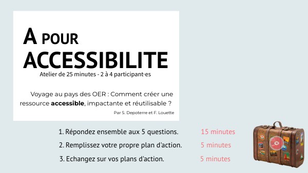 Atelier Accessibilité numérique - version OER | Genially