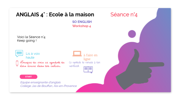 S4 ANGLAIS 4° Collège Jas de Bouffan copie copie | Genially