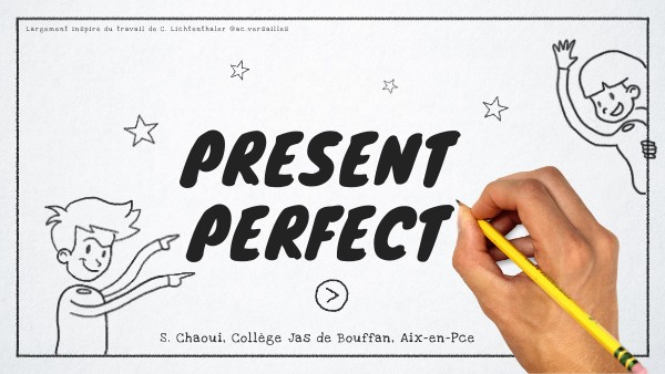 GRAMMAR Lesson : present perfect | Genially
