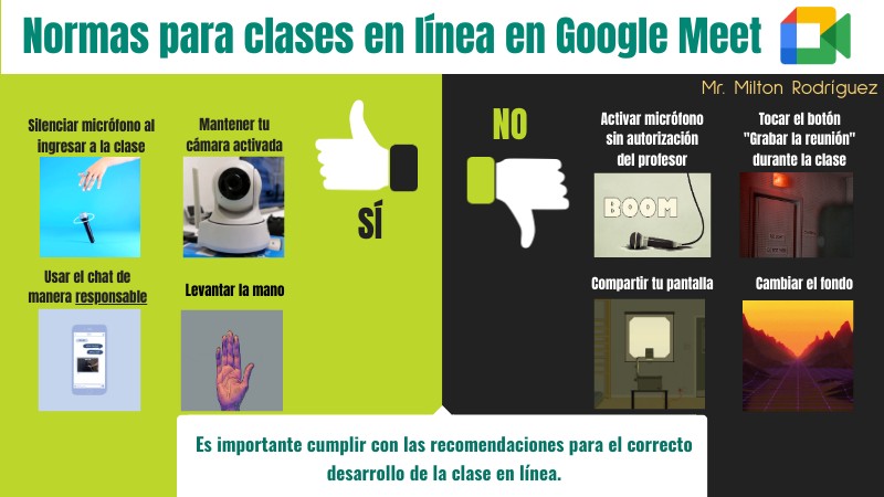 normas meet | Genially