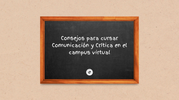 Consejos para cursar en el campus virtual | Genially
