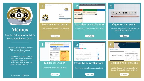 Mémo Portail bac élève | Genially