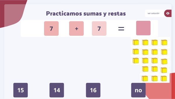 Practicamos sumas y restas