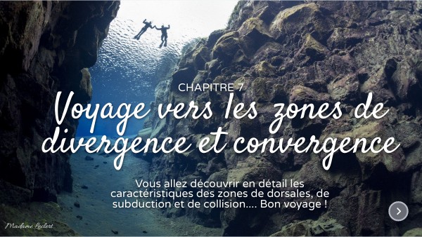 1ère spé SVT - Voyage vers les zones de divergence et convergence ...