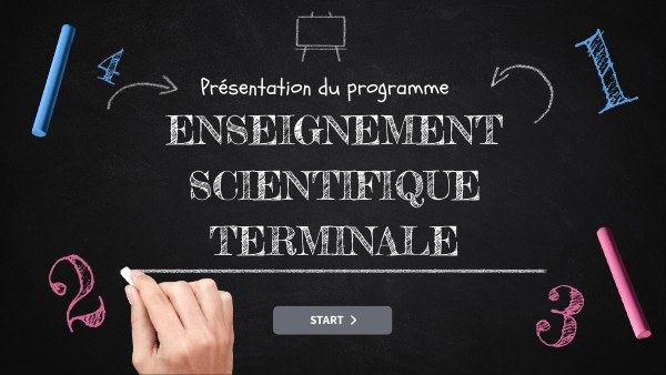 Présentation année terminale ES