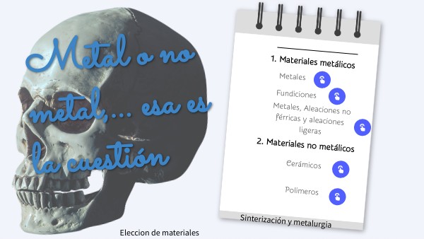 METAL O NO METAL | Genially