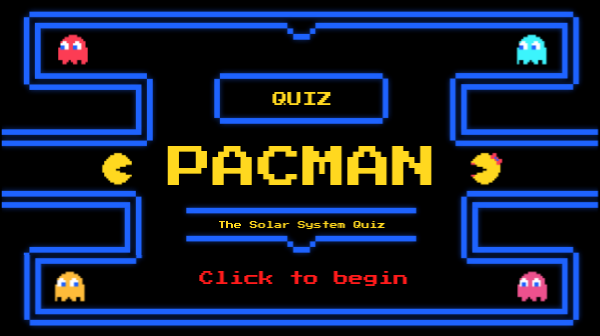 Pac-man solar quiz | Genially
