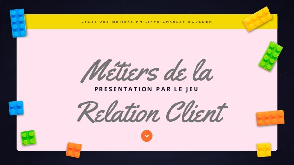 DECOUVERTE RELATION CLIENT PAR LE JEU | Genially