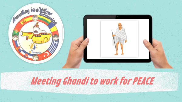 Meeting Ghandi for PEACE | Genially