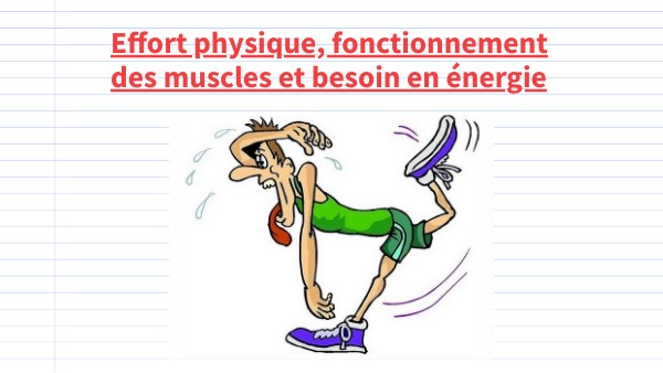 EPI SVT Effort physique | Genially