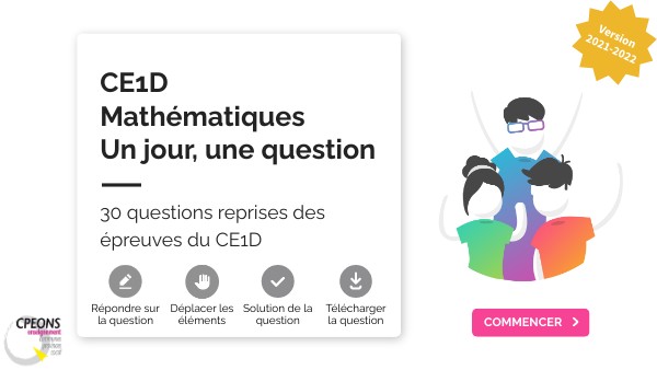 CE1D Mathématiques Un jour, une question | Genially