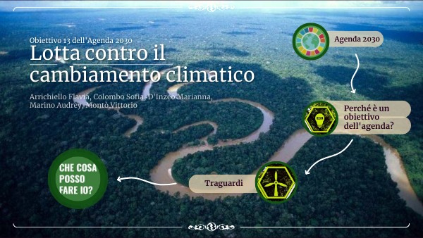 Obiettivo 13 Agenda 2030