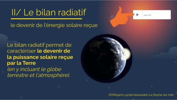 ES bilan radiatif | Genially