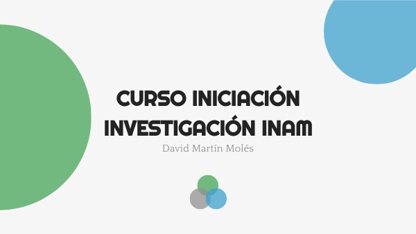 INAM - DAVID MARTÍN