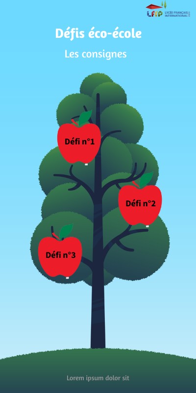 Défis éco-école collège | Genially