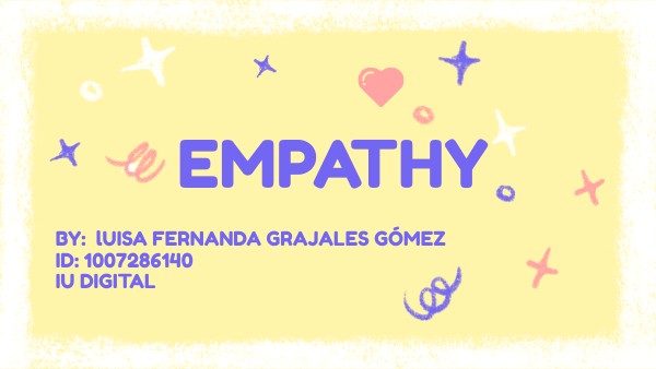 EMPATHY | Genially