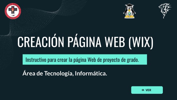 Creación página web (Wix) | Genially