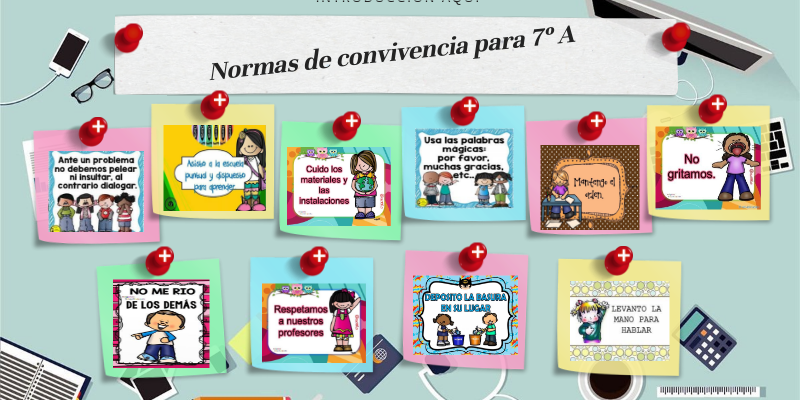 Normas de convivencia | Genially