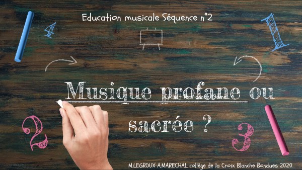 5.2 musique profane ou sacrée