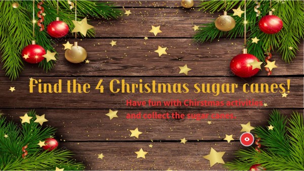 Christmas candy cane challenge | Genially