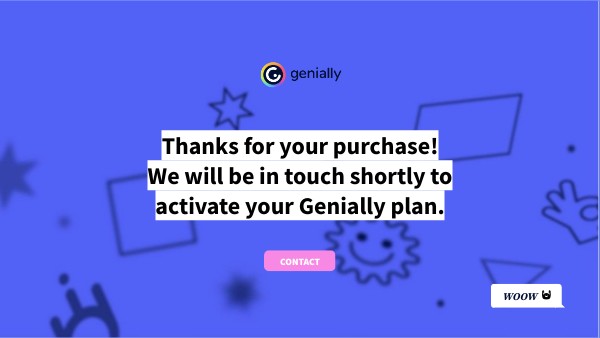 Genially for AWS Marketplace- Activation Request Form