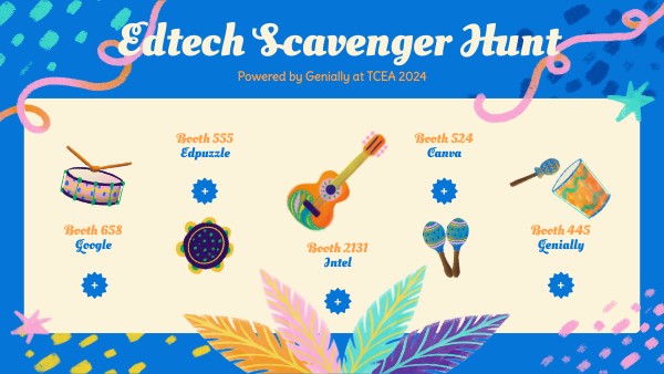 TCEA 2024 Genially Partner Scavenger Hunt