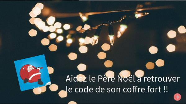 coffre fort du Père Noël | Genially