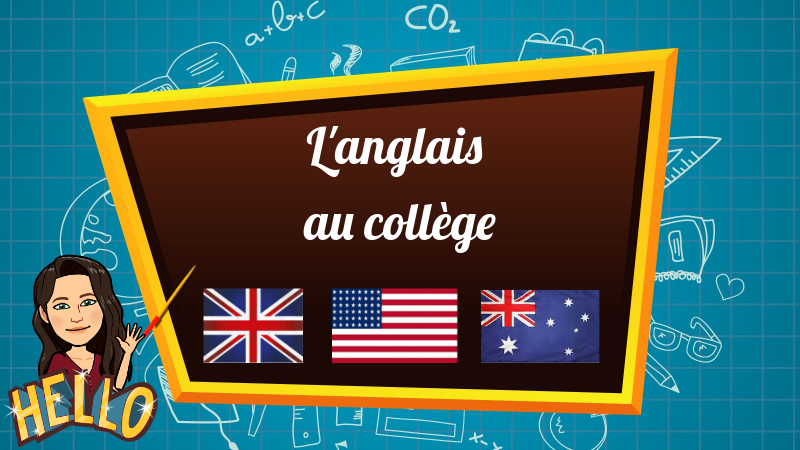 L'anglais au collège | Genially