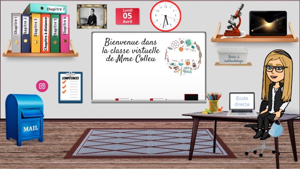 Classe virtuelle COLLEU 6ème dis