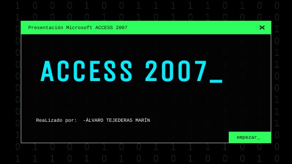 access 2007 o mas