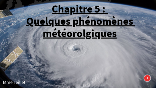 Ch5 météo 4ème | Genially